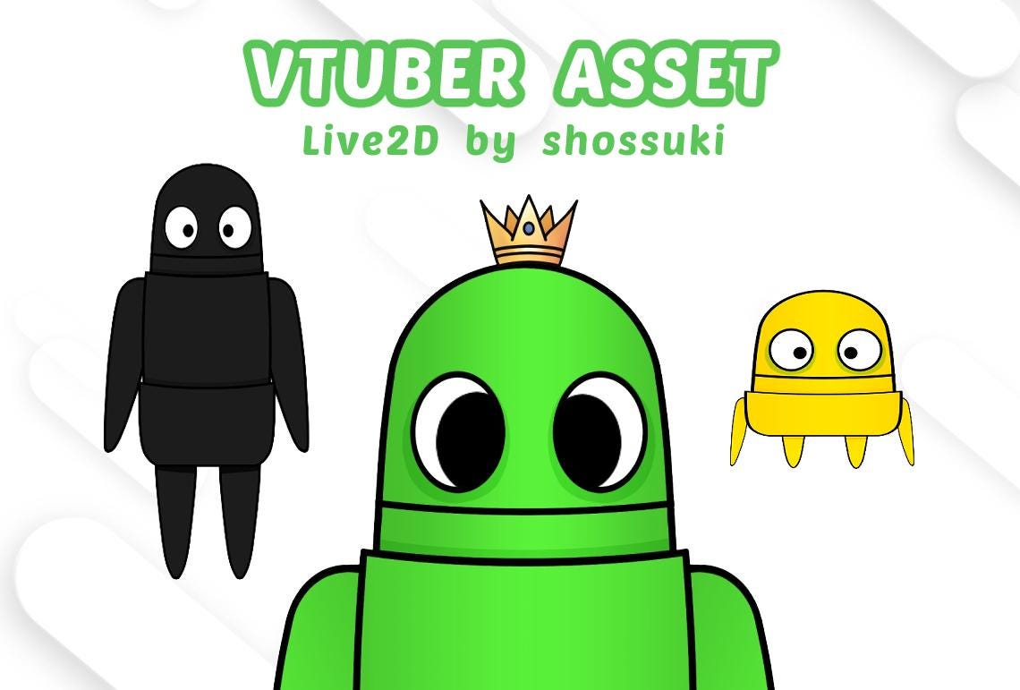 Vtuber | Assets | R.e.p.o | Repo Game | Vtuber Character | Live2d ...
