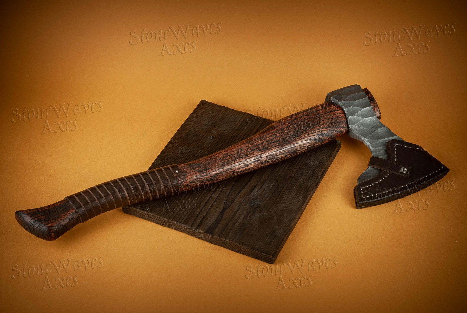 Bearded Steel Axe Hand Forged Tomahawk Bushcraft Finnish | Etsy