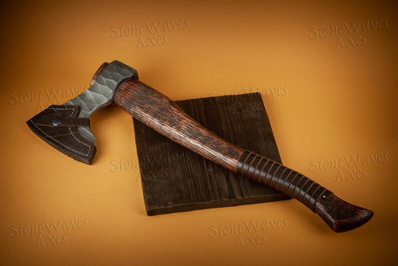 Bearded Steel Axe Hand Forged Tomahawk Bushcraft Finnish - Etsy