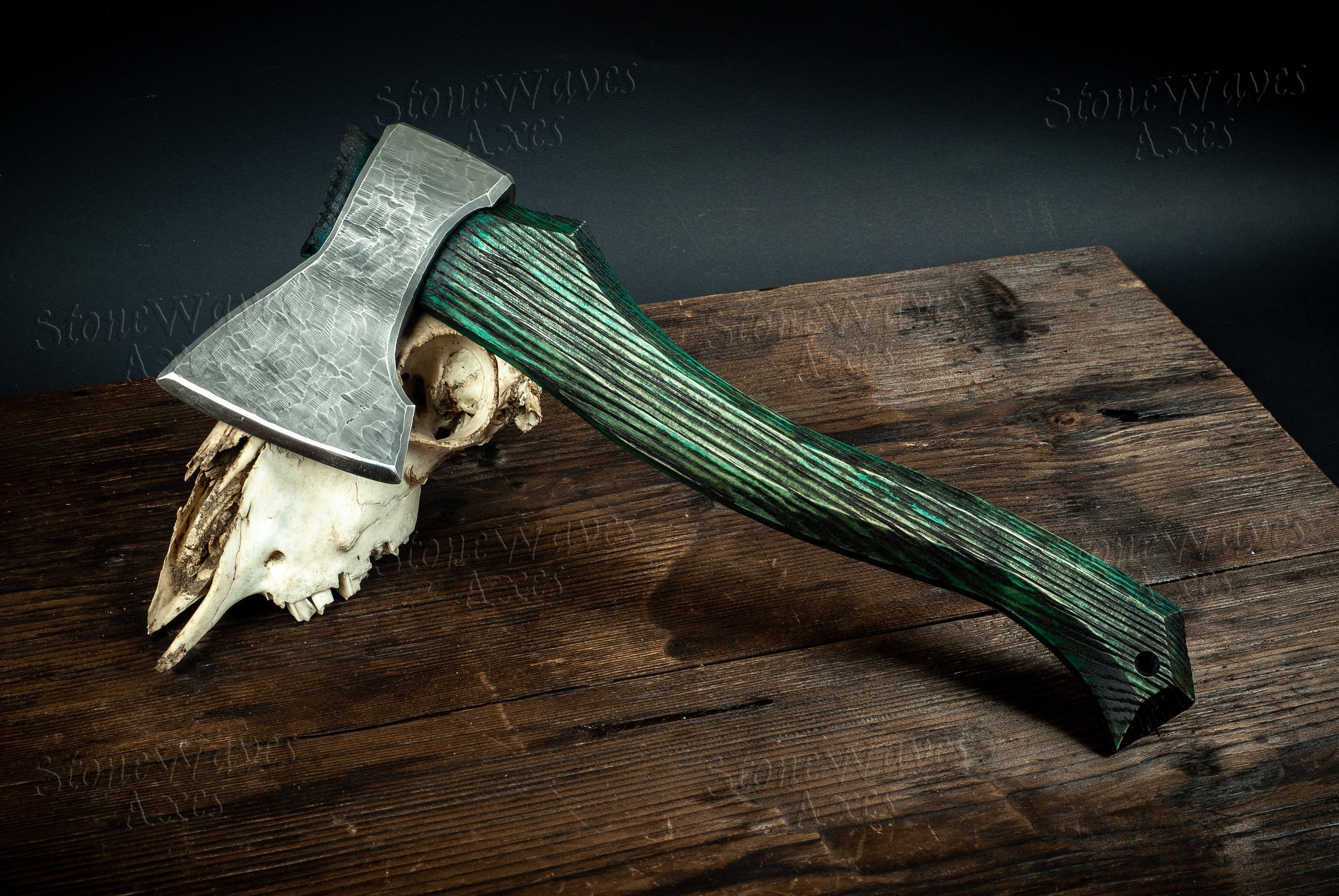 Hand forged viking axe custom carving hatchet throwing | Etsy