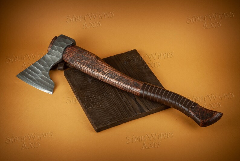 Bearded Steel Axe Hand Forged Tomahawk Bushcraft Finnish - Etsy