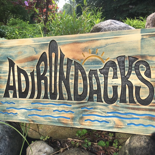 Adirondack Sign - Etsy
