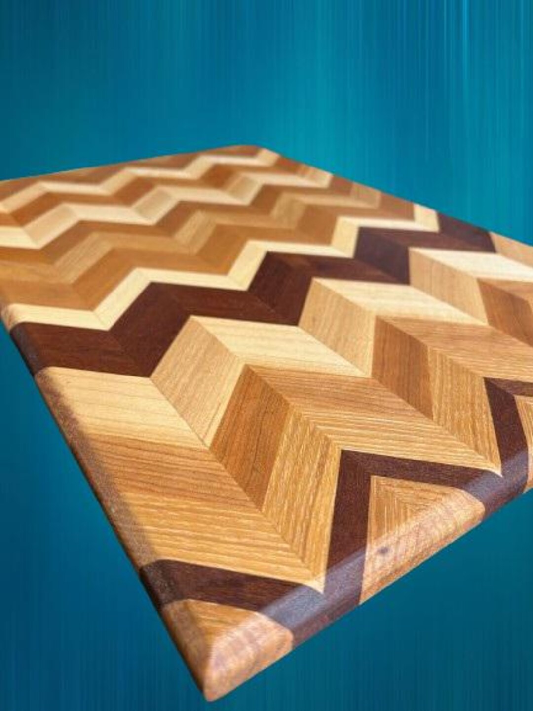 Chevron Cutting Serving Charcuterie Board Zigzag Pattern - Etsy