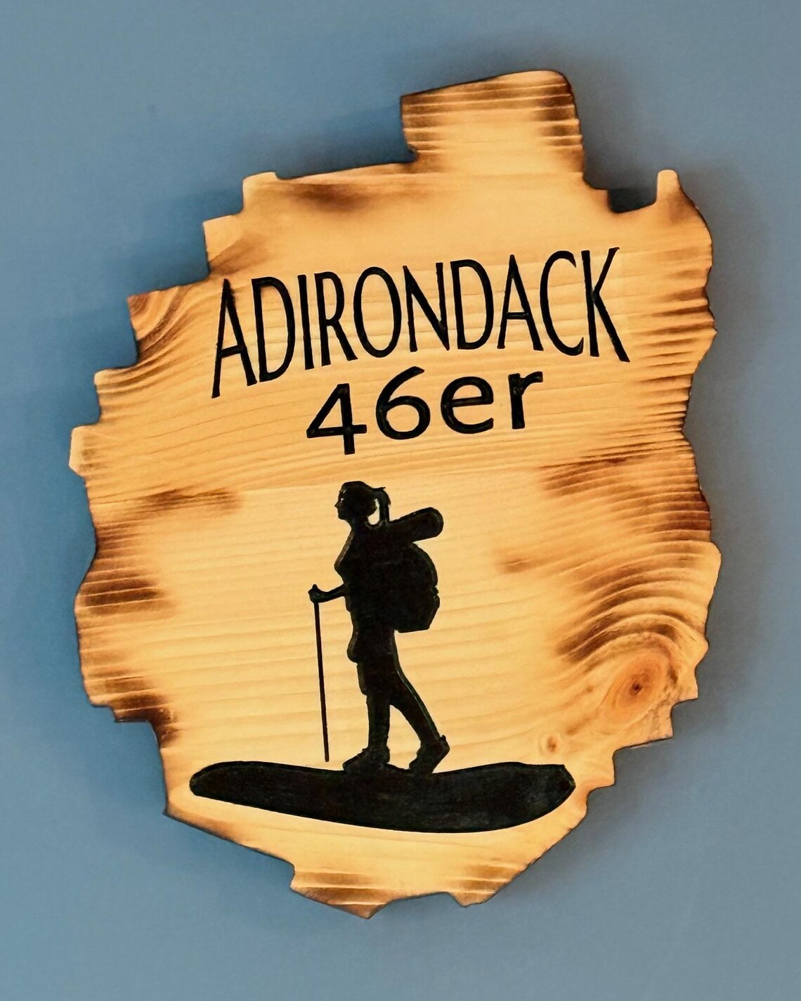 Adirondack ADK 46er Park Wall Decor - Customized Personalized - Etsy