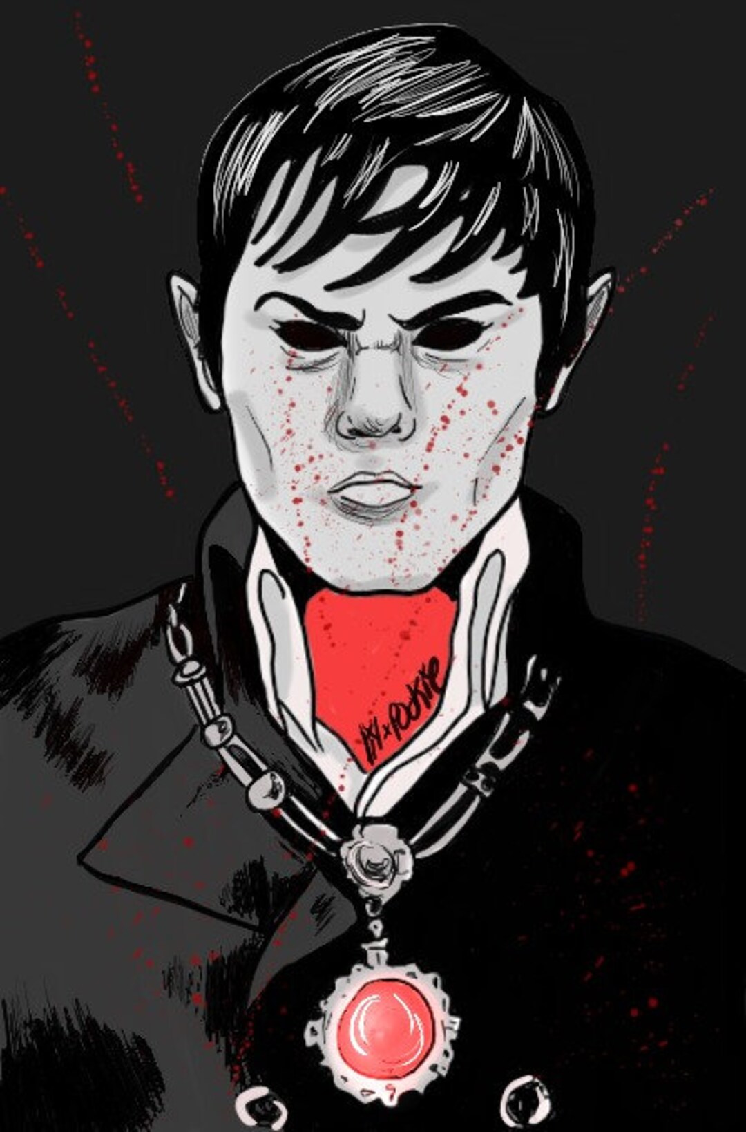 Dark Shadows Vampire Barnabas Collins Unframed Poster Wall Decor - Etsy