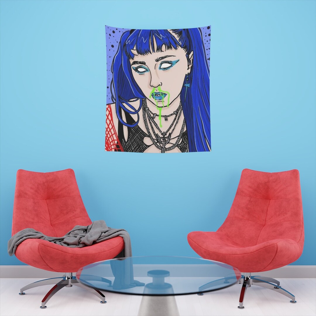 Ashnikko Demi Devil Tapestry - Etsy