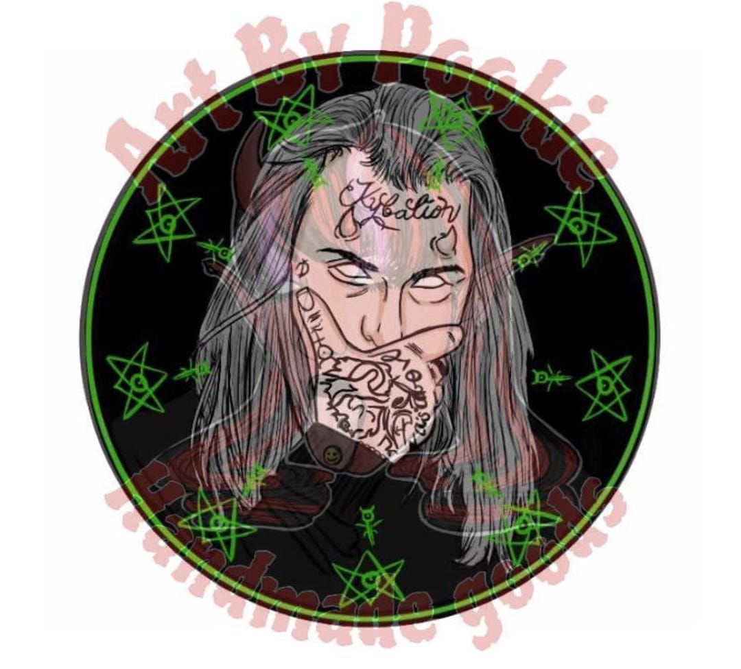 Ghostmane Horror Sticker - Etsy