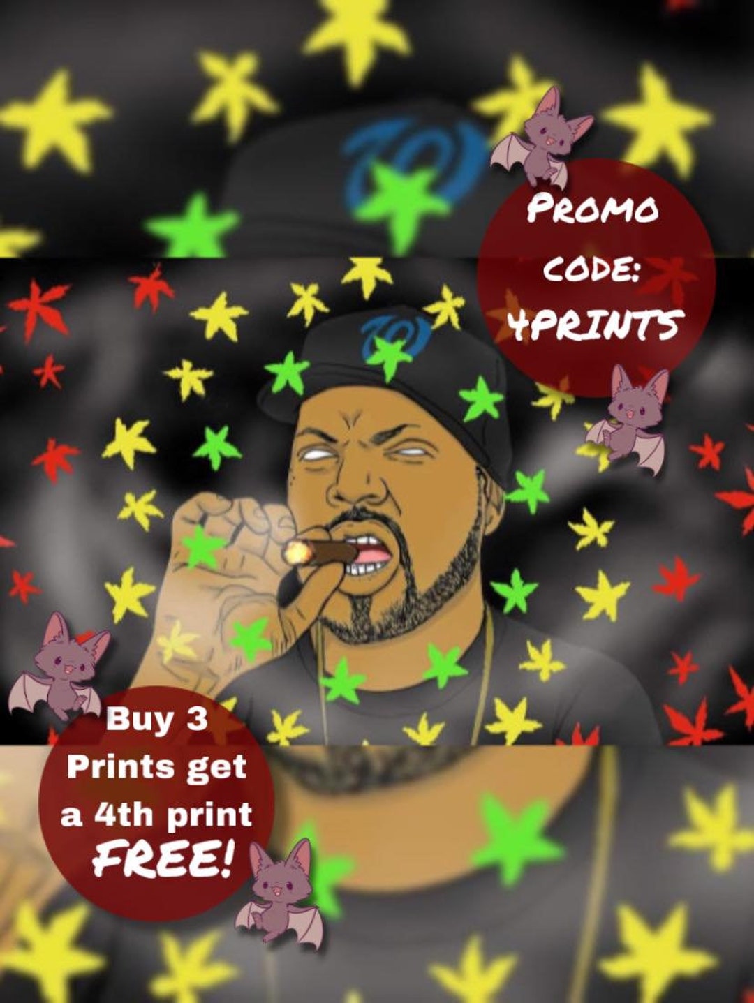 Ice Cube Home Art Decor Unframed Poster - Etsy