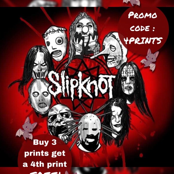 Slipknot Room Decor - Etsy