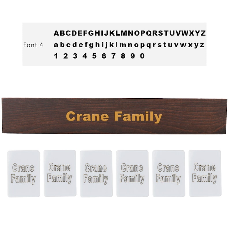 Personalized Straight Rummikub - Rummy Game Set - Custom Wooden ...