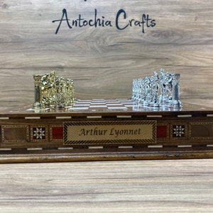 Vip Wood Chess Set - Birthday Gift for Him - Chess Set With Storage ...