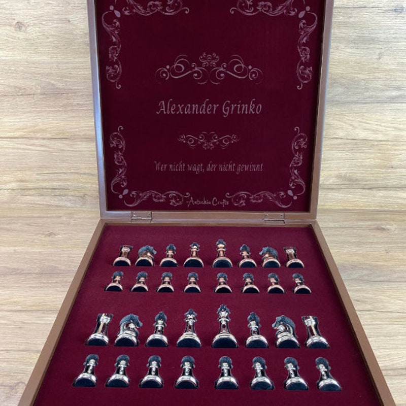 Minimalist Chess Set - Etsy
