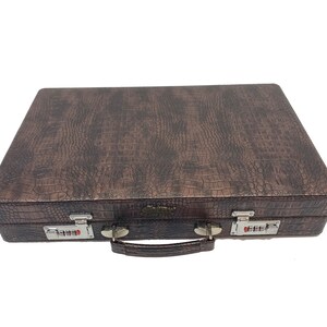 Luxury Leather Backgammon Set Custom Backgammon Set Personalized Gift ...