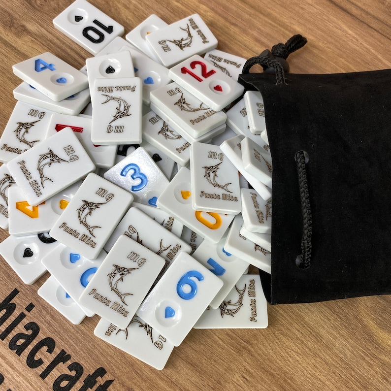 Custom Rummikub Tiles Personalized Rummikub Tile Rummy - Etsy
