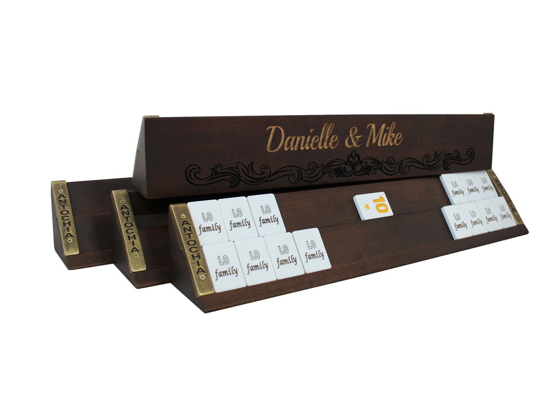 High Qualty Rummikub Game Set - Personalized Christmas Gifts - Wood ...