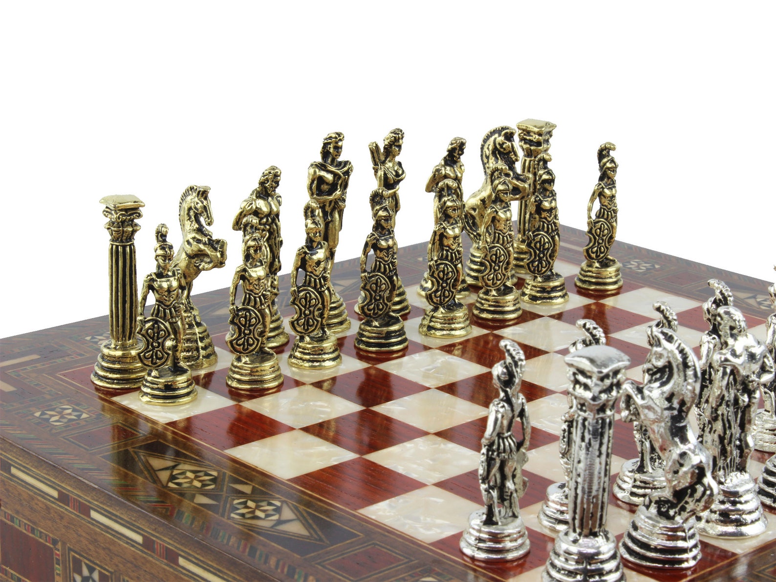 Chess Board With Figures - Custom Chess Set for Husband - Valentines ...