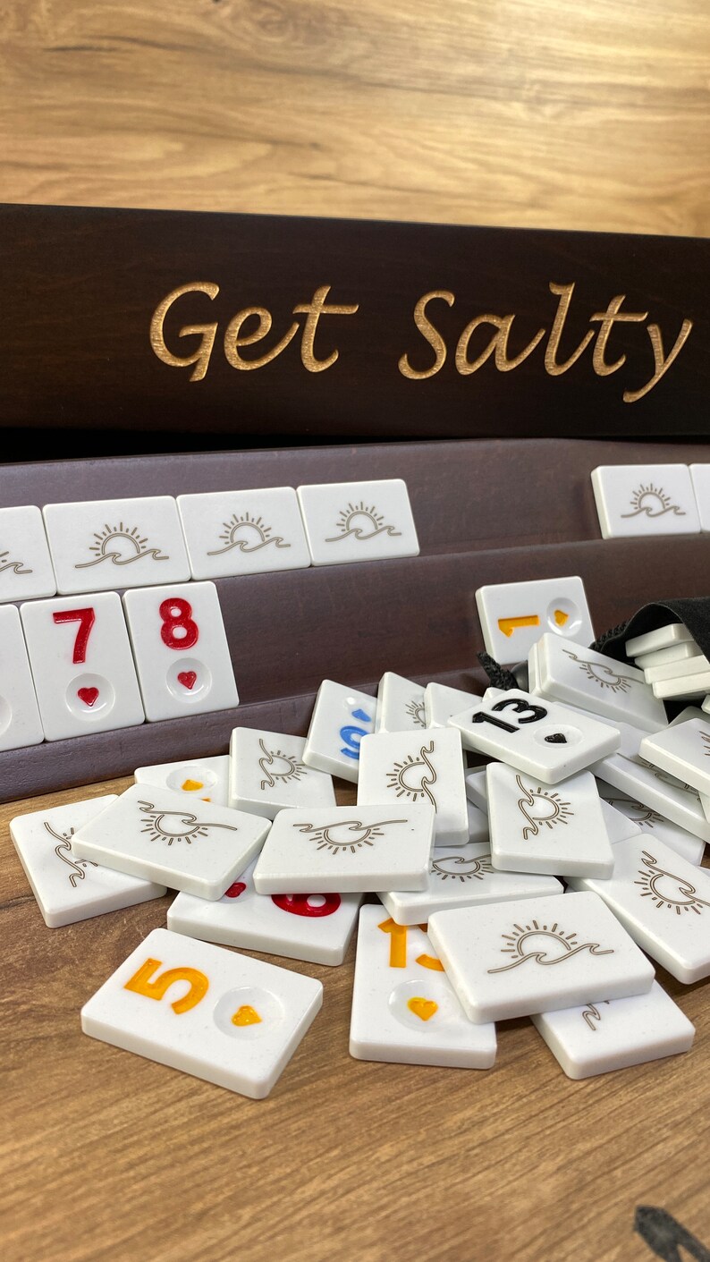 Custom Rummikub Tiles Personalized Rummikub Tile Rummy - Etsy