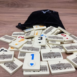 VIP Custom Rummikub Set - 4 Players Straight Rummikub Set - Custom Gift ...