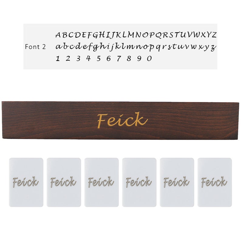 Personalized Straight Rummikub - Rummy Game Set - Custom Wooden ...