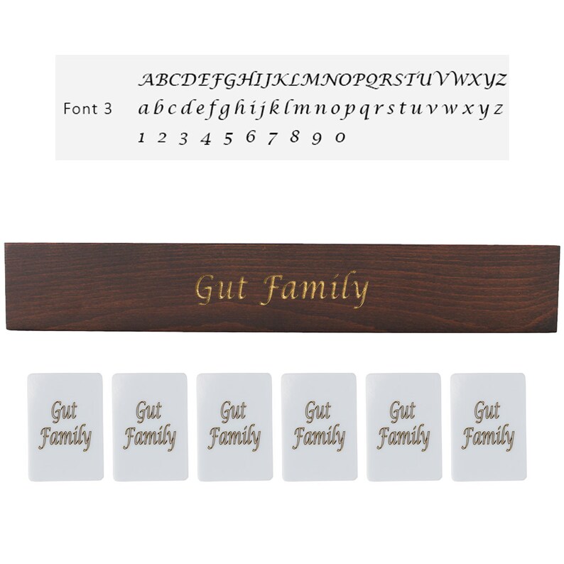Personalized Straight Rummikub - Rummy Game Set - Custom Wooden ...