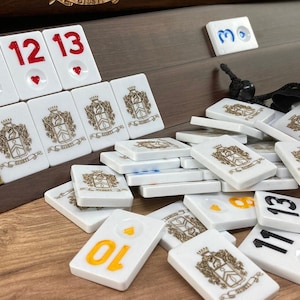 Custom Rummy Tiles - Personalized Rumicube Tile - Custom Rummikub Tiles ...