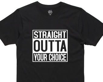 Straight Outta Custom Shirts - Etsy