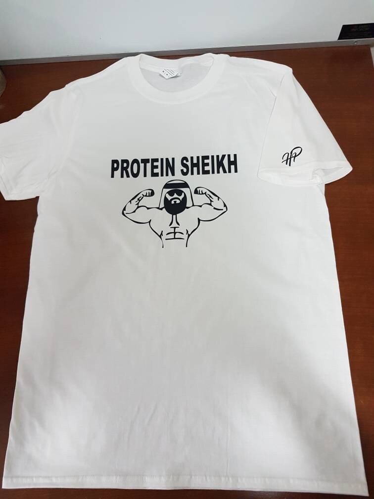 Protein Sheikh Gym Shirt Funny Arabic Shirt Christmas - Etsy Hong Kong