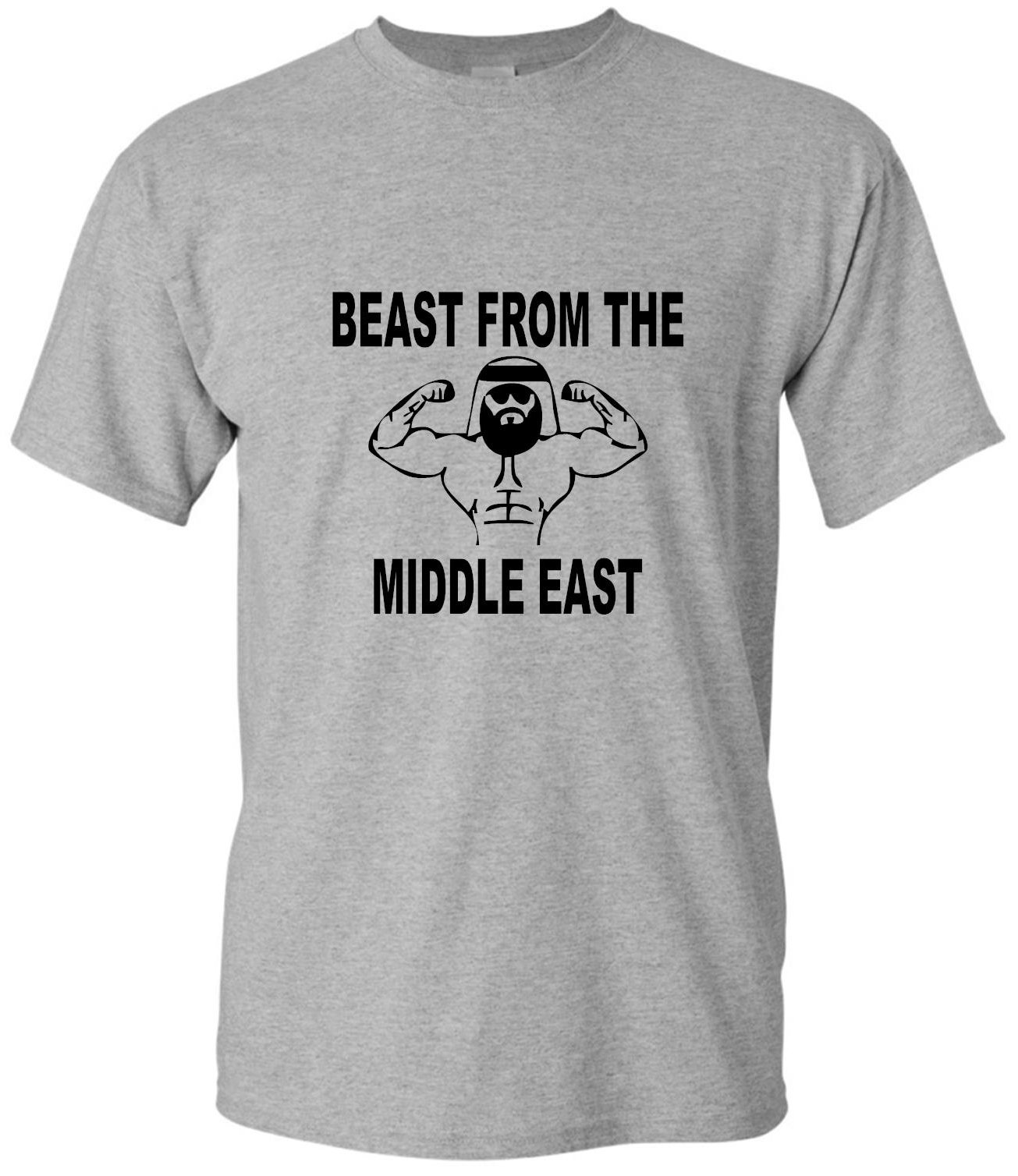 Beast From The Middle East Funny Middle Eastern shirt Gym | Etsy