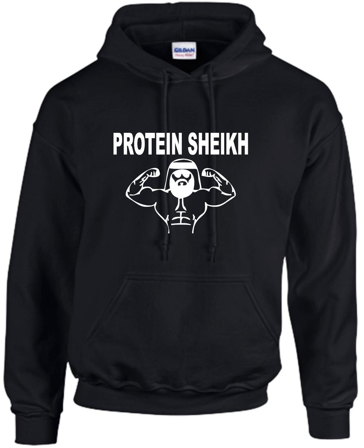 Protein Sheikh Hoodie Gym Hoodie Unisex Hoodies Funny - Etsy