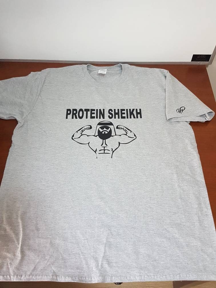 Protein Sheikh Gym Shirt Funny Arabic Shirt Christmas - Etsy