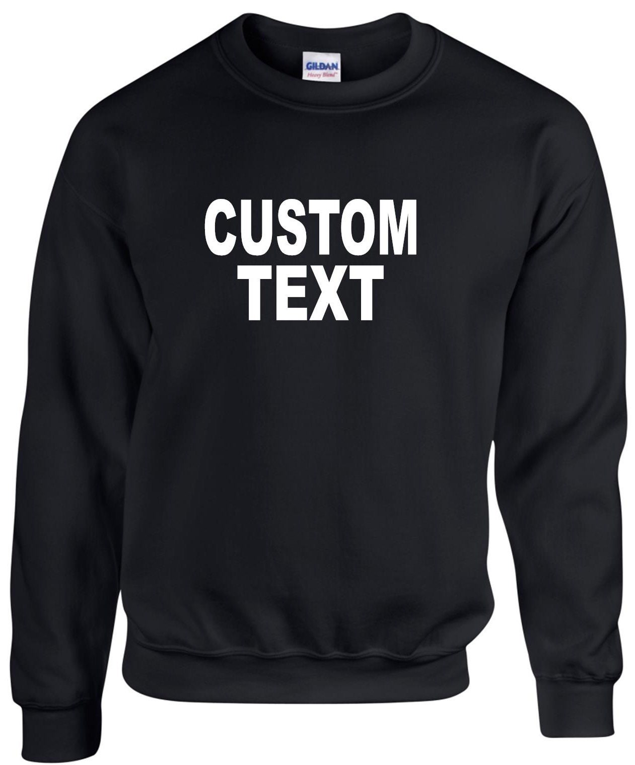 Custom Sweater Unisex Sweatshirts Customized Pullover - Etsy