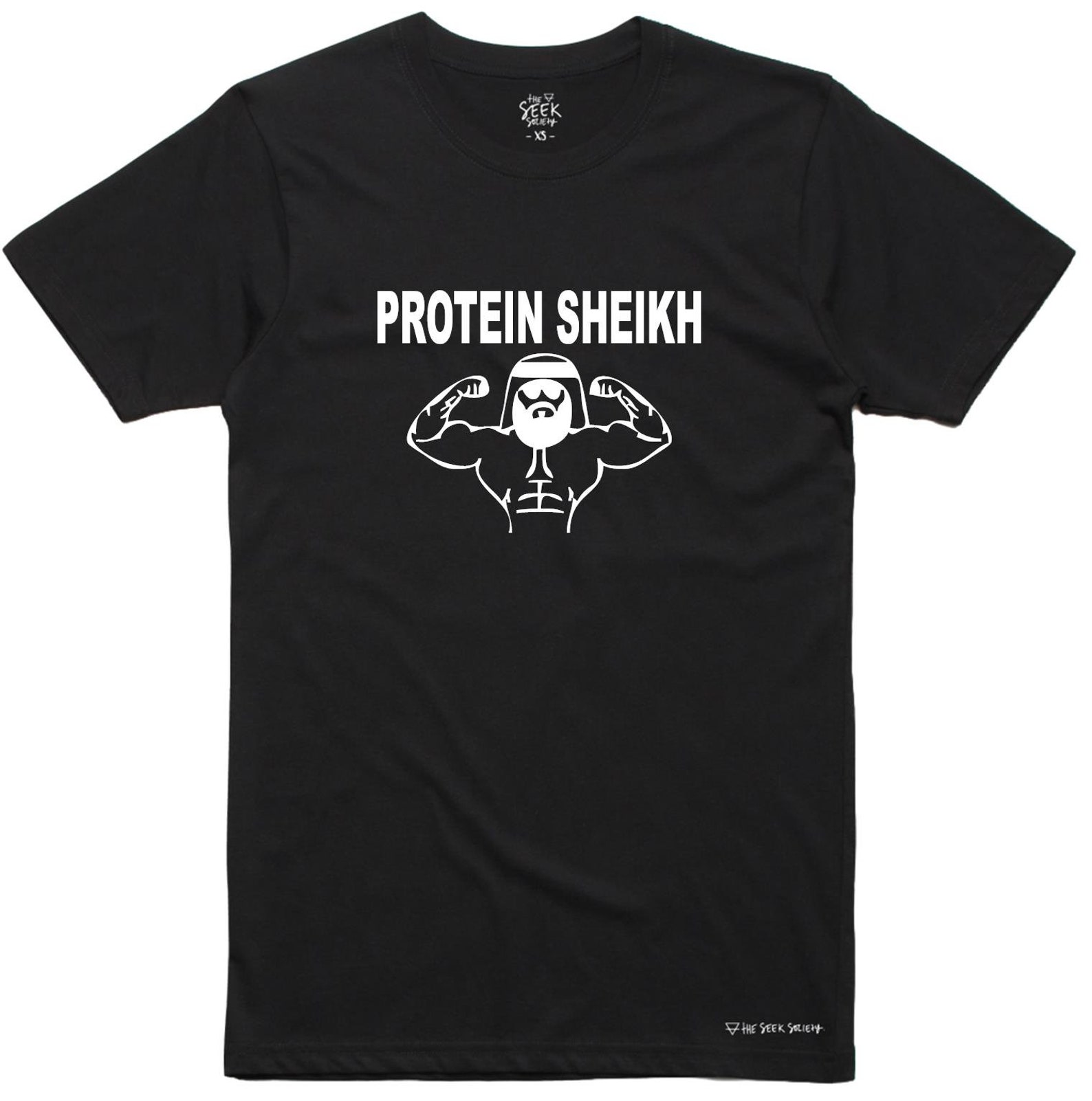 Protein Sheikh Gym Shirt: Funny Arabic Bodybuilding Tee - Etsy UK