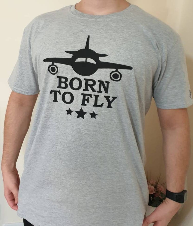 Pilot Shirt Born to Fly T-shirt Unisex Shirts Christmas - Etsy