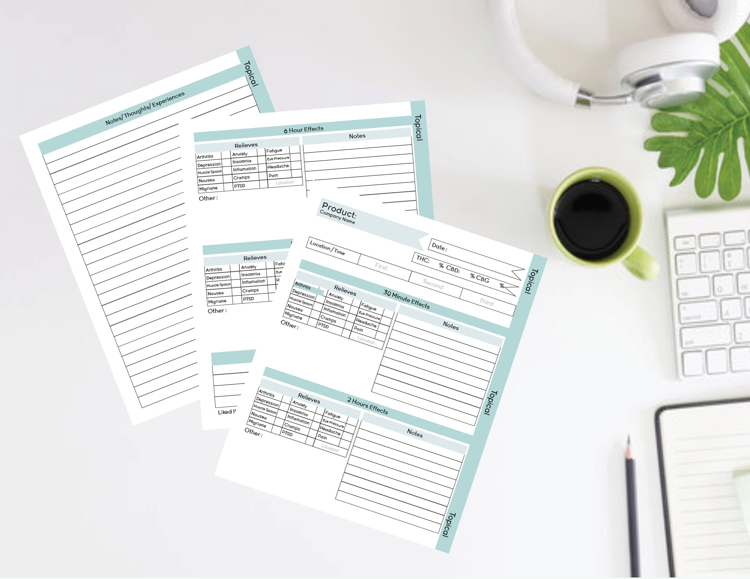 Cannabis Journal, Detailed Cannabis Log, Herbal Health, Medical ...