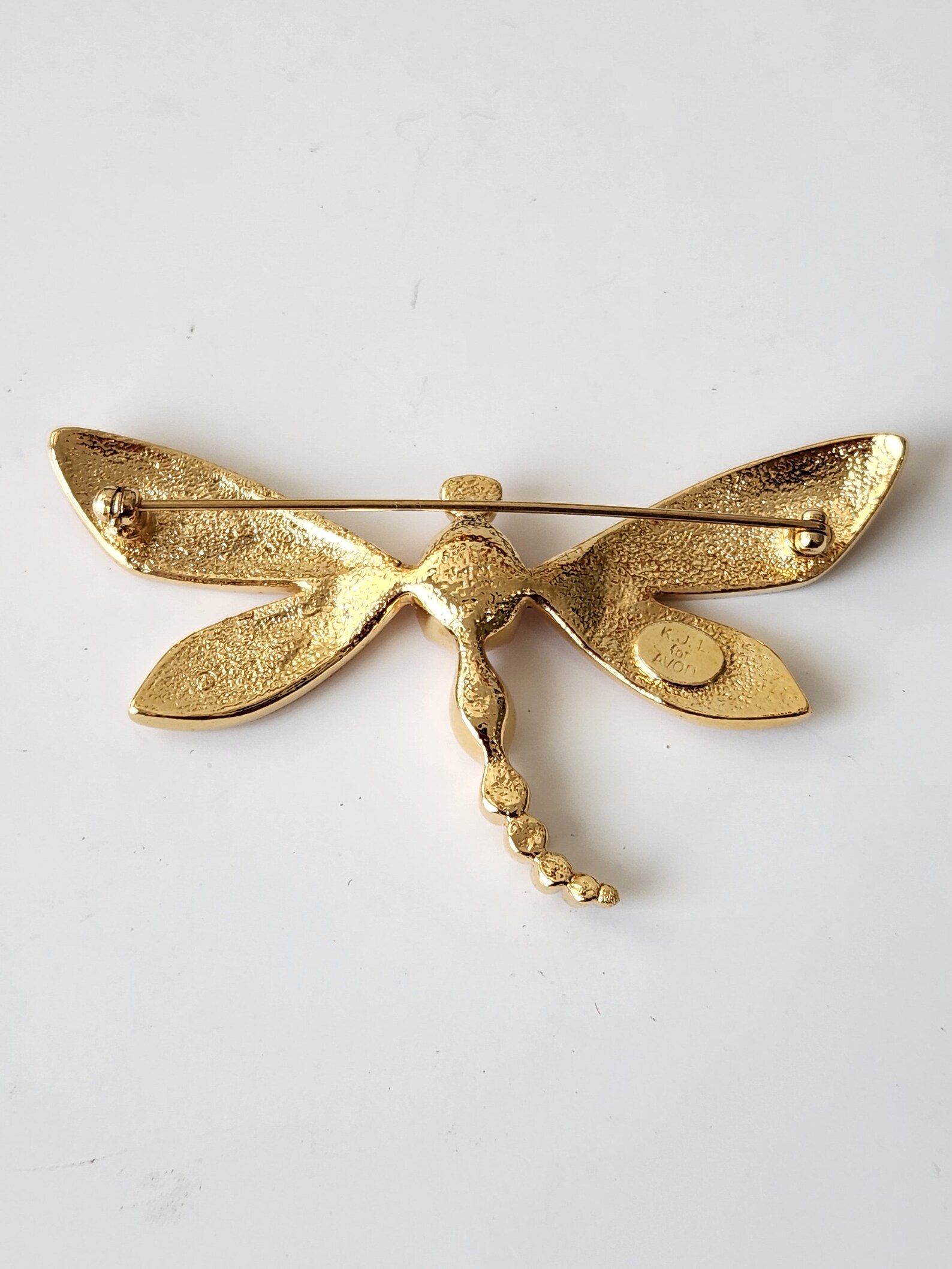 KJL Kenneth Jay Lane for Avon Dragonfly Statement Brooch - Etsy