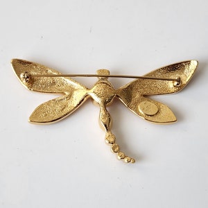 KJL Kenneth Jay Lane for Avon Dragonfly Statement Brooch - Etsy