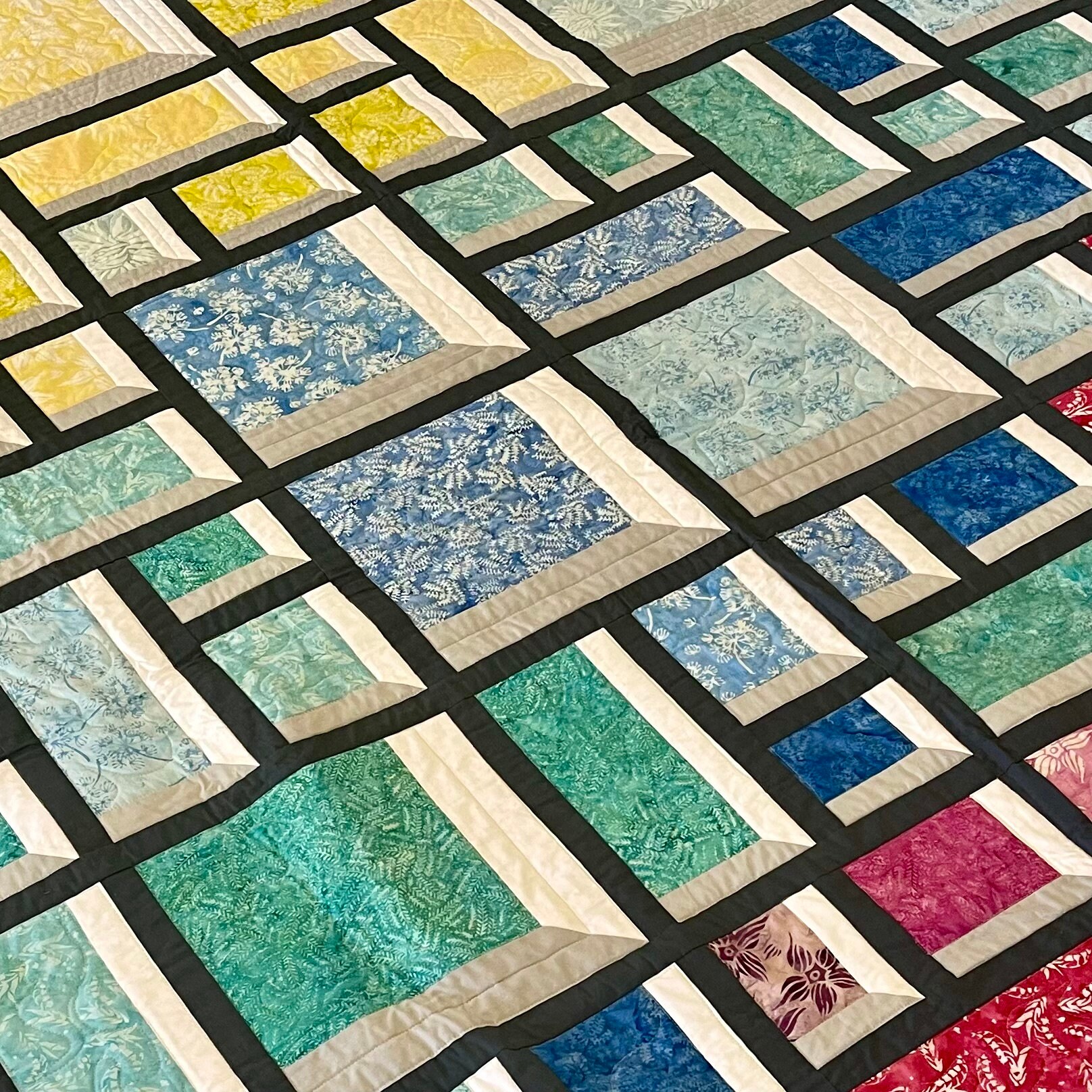 PDF Garden Windows Quilt Pattern by Storied Quilts - Layer Cake, Fat ...