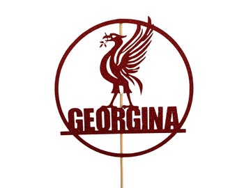 Liverpool Football Cake Topper - Etsy