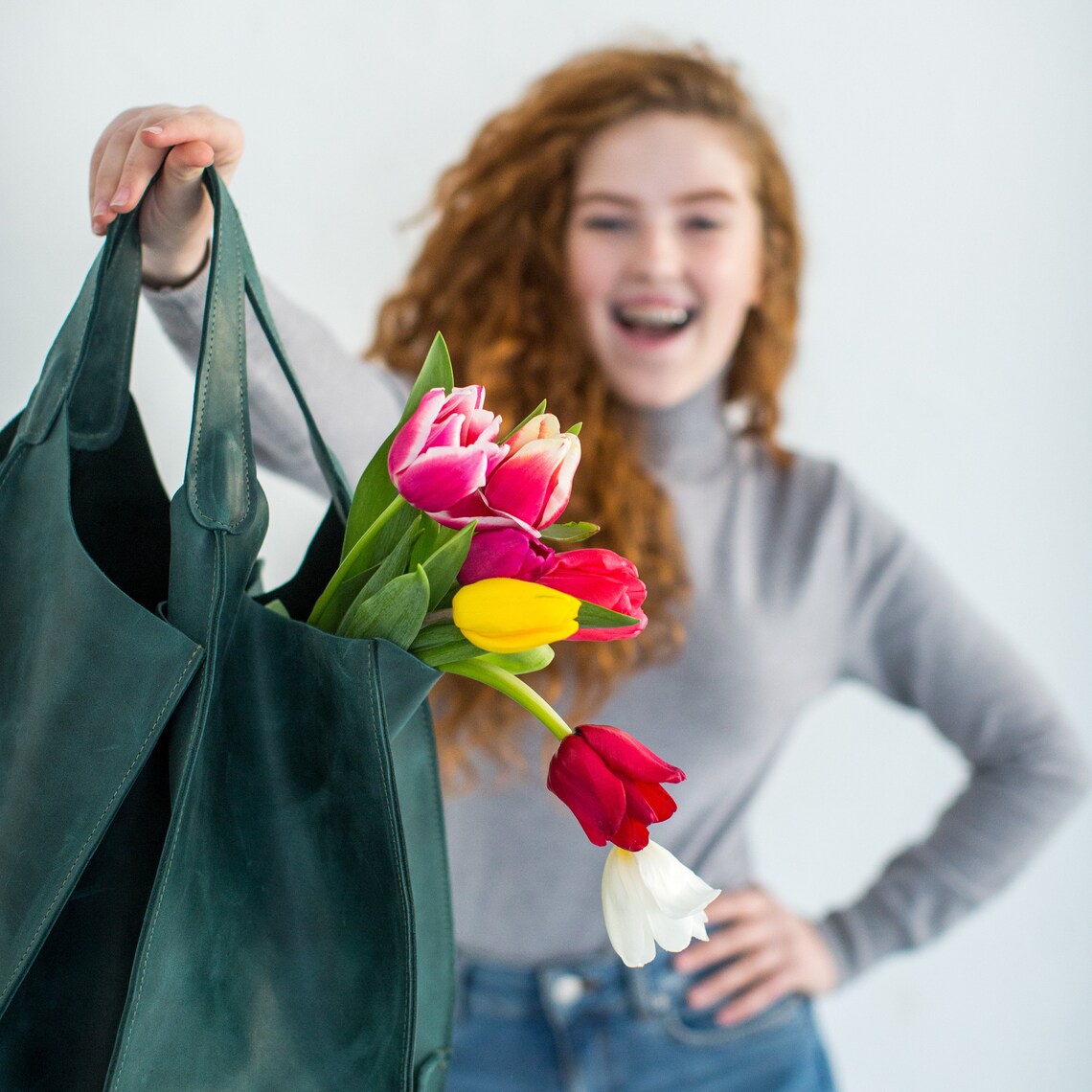 Extra Large Leather Tote Bag Oversized Bag Leather Tote Bag - Etsy