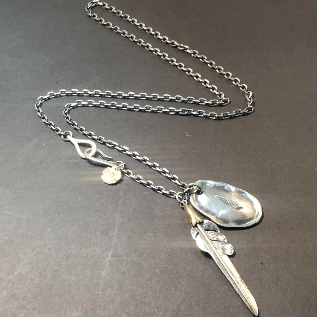Japan Takahashi Goro Feather Bird Necklace Set Larry Smith Necklace ...