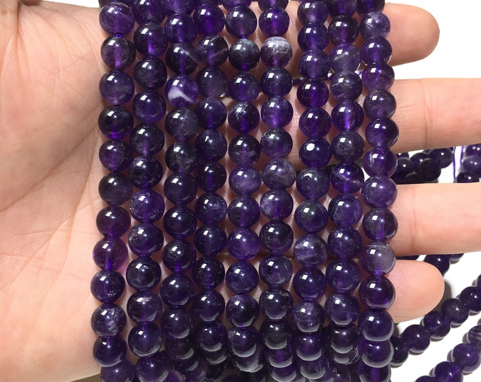 Natural Black Onyx Round Stone Beads Healing Gemstone for | Etsy