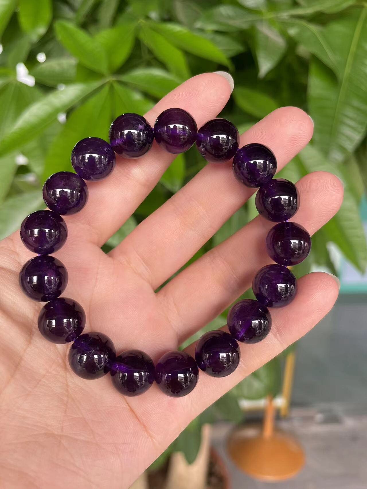 Free DHL Express, Quantity:50 Bracelets, Wholesale 12MM Natural Dark ...