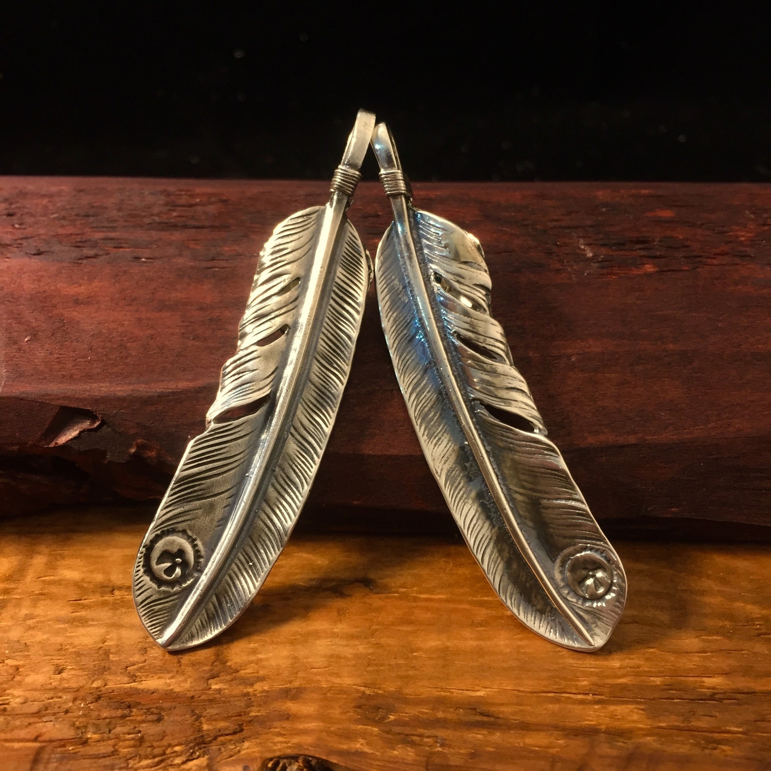 1 Pair Japan Takahashi Goro Feathers 66x14mm Turquoise 5x7mm | Etsy