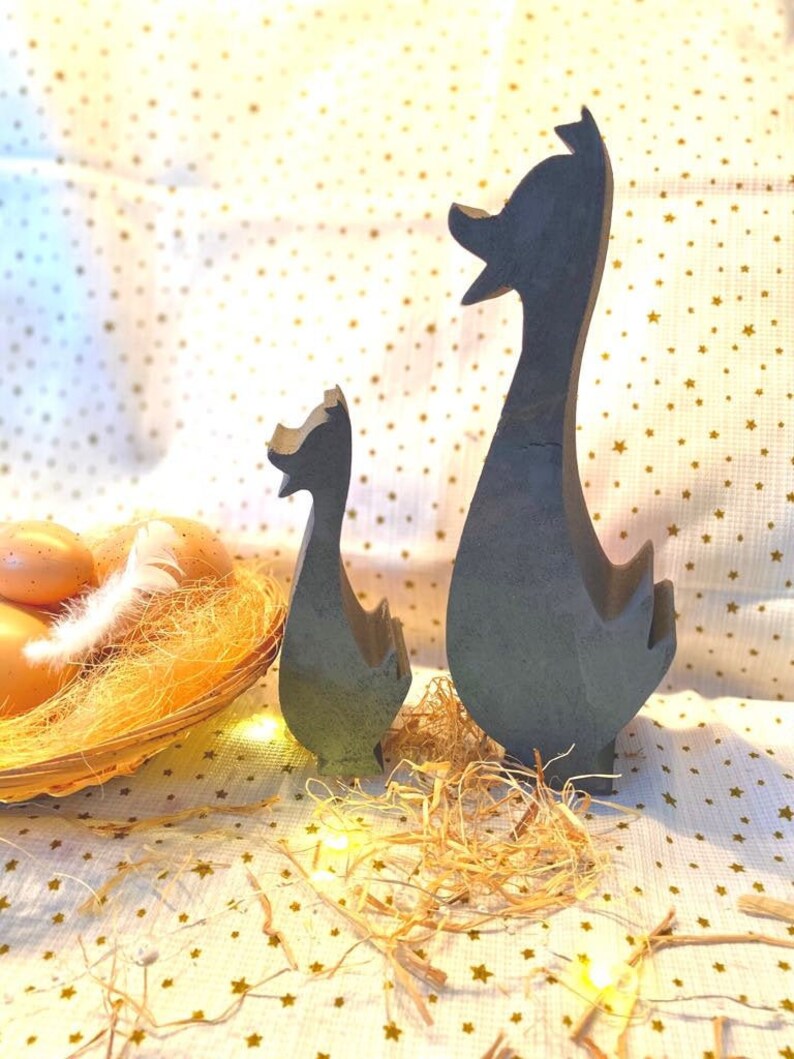 Concrete Mould Goose | Etsy