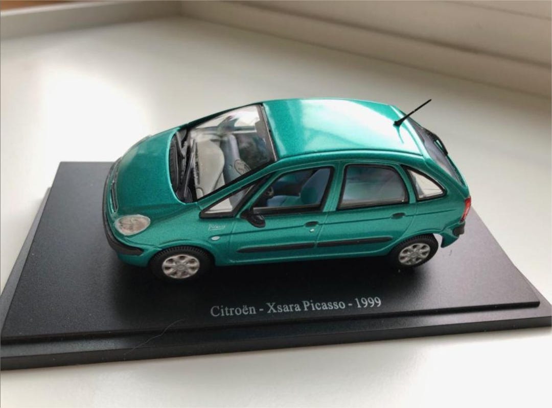 1999 Citroen Xsara Picasso Diecast Model Car - Scale 1/43 - Turquoise ...