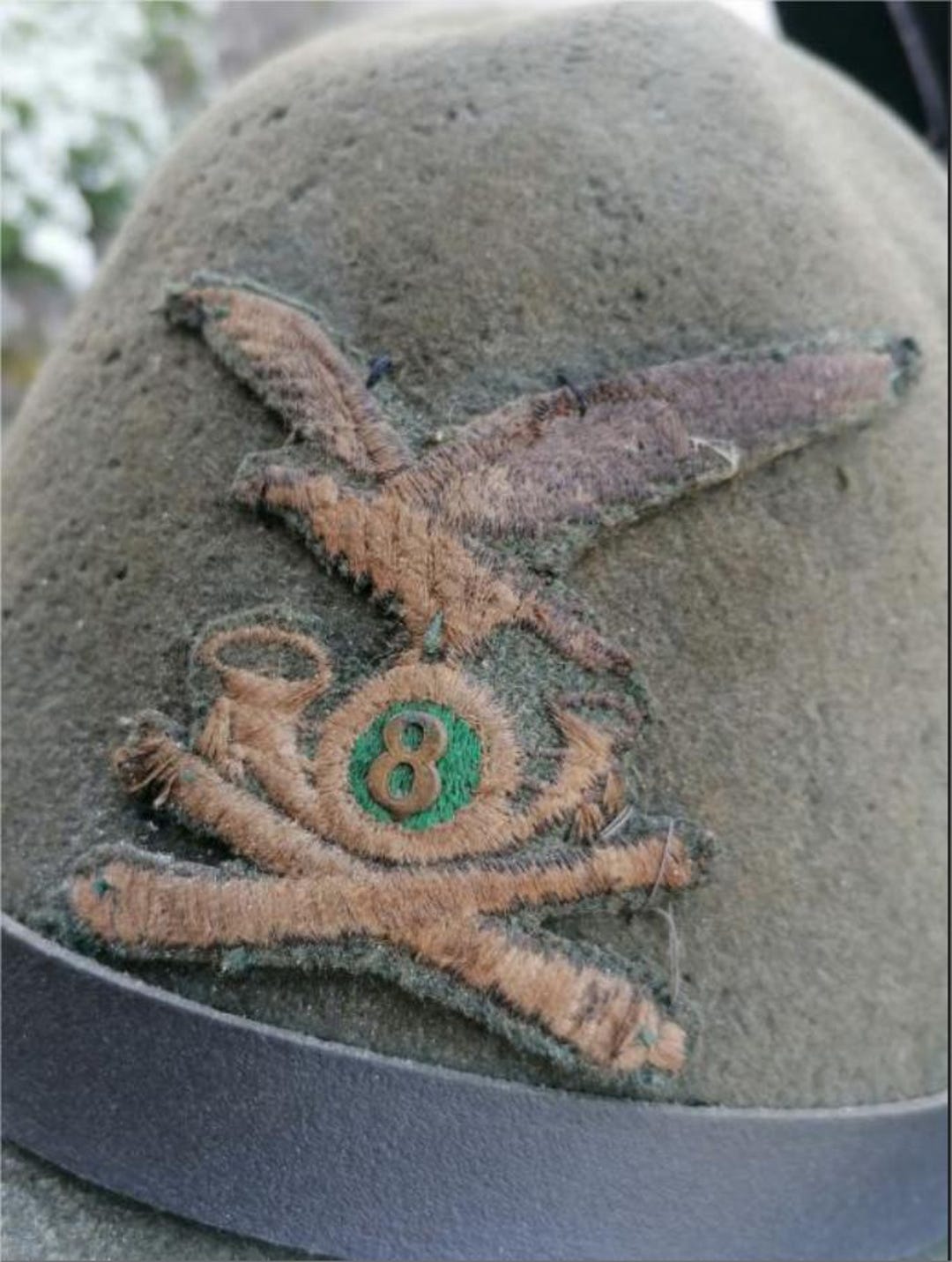 World War 2 WW2 Italian Army Alpine Troops Hat - Italian Military Hat ...