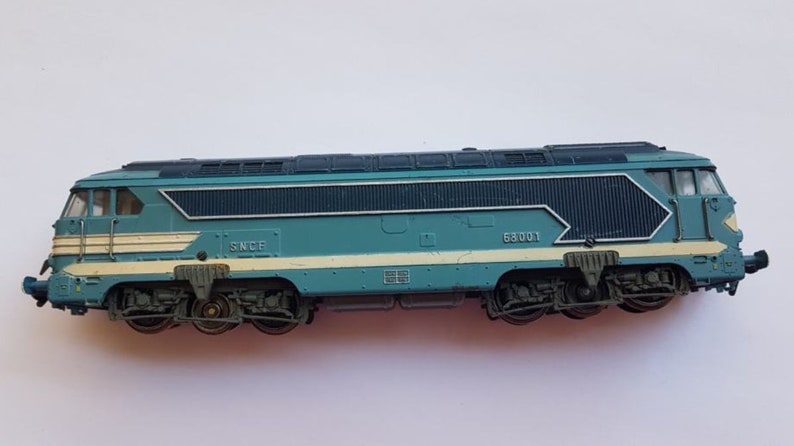Model Electric Locomotive Train Fleischmann SNCF 68001 Diesel Elok ...