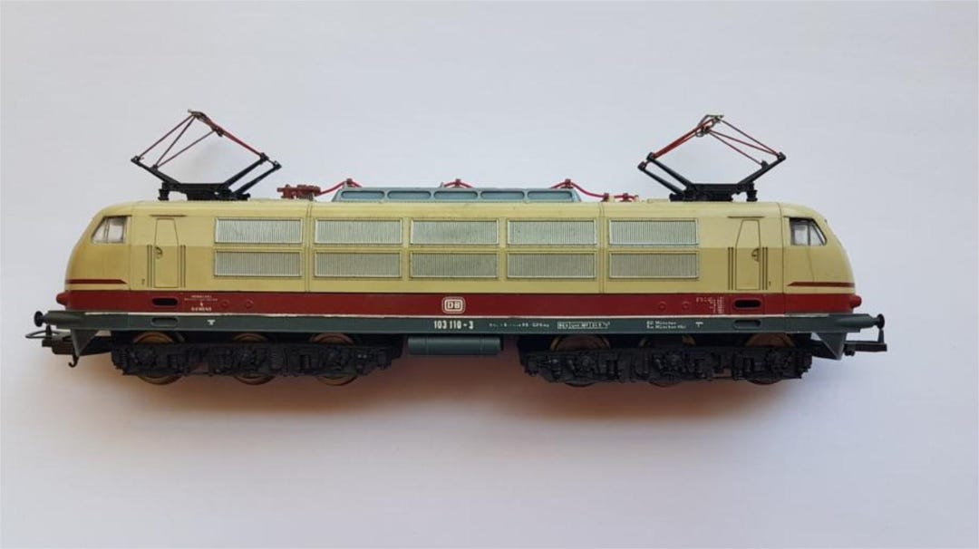 Lima DB E103 110-3 - Analog Electric Model Train Locomotive - DC ...