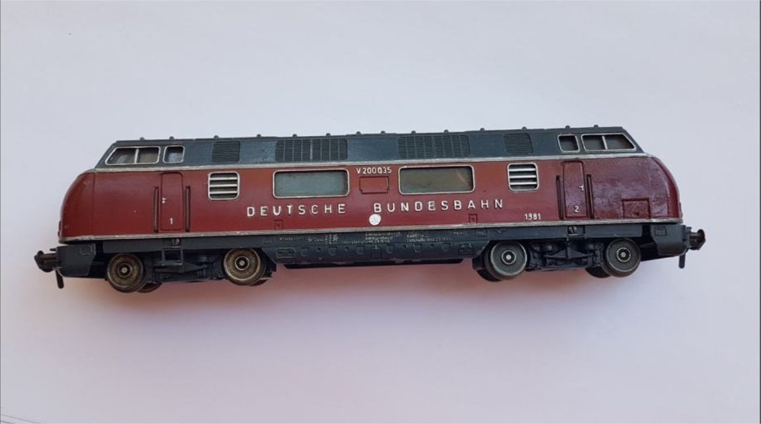 Fleischmann DB V200 035 Electric Locomotive - Analog Electric Model ...