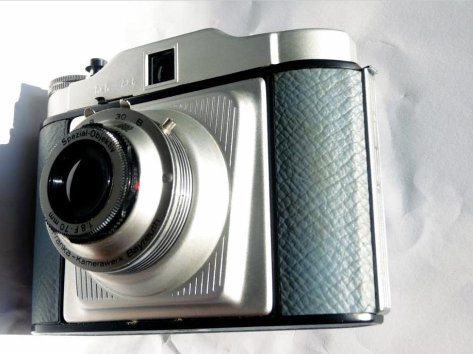 Franka Solida Record T 6x6 or 4x4 Analog Vintage Camera 1958 120mm Film ...